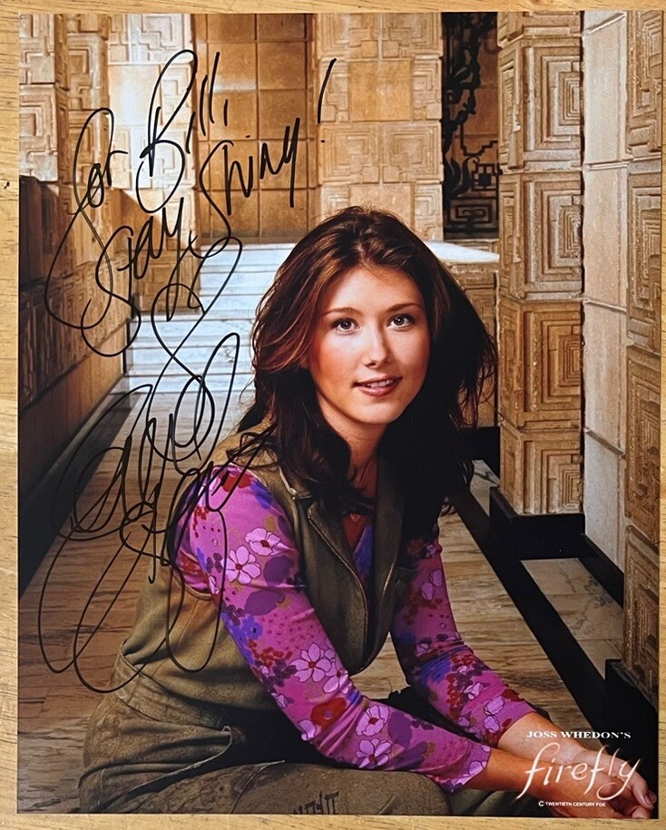 Autographed Jewel Staite Photo Firefly Serenity Kaylee | eBay