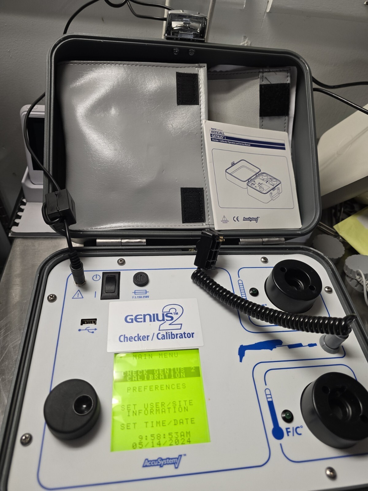 KENDALL Genius 2 Checker/Calibrator as Pictured Working Nice Condition ...