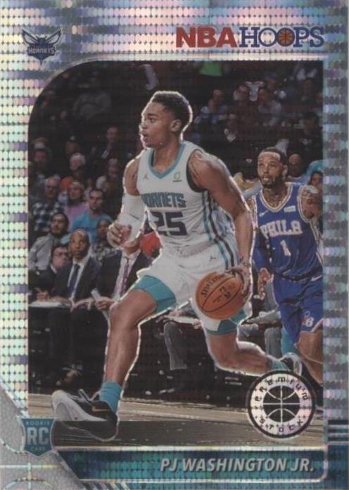 2019-20 Panini NBA Hoops Premium Stock - PJ Washington Jr. #209 Pulsar ...