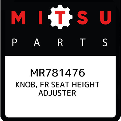 MR781476 Mitsubishi Knob, fr seat height adjuster MR781476, New Genuine ...
