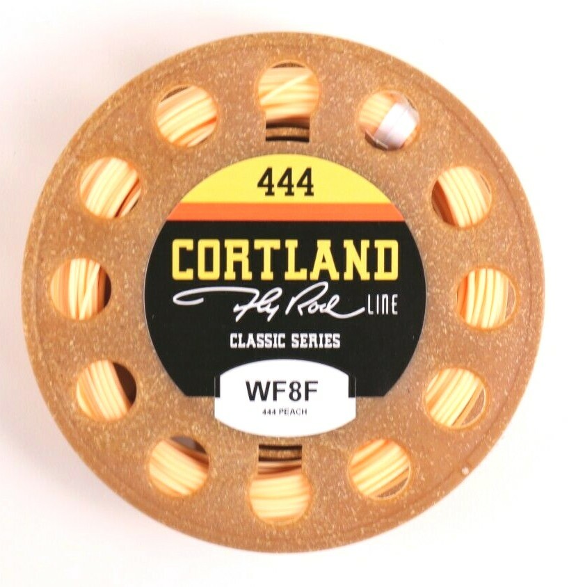 Cortland 444 Peach Weight Forward Fly Line - All Sizes - FREE FAST ...