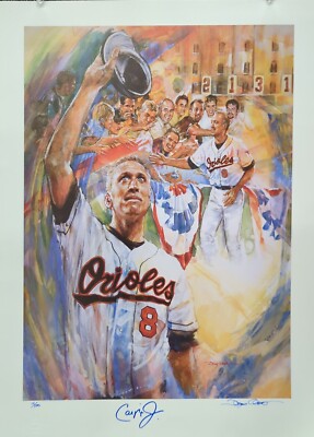 Cal Ripken Jr. Signed Lithograph 16x20 [14/500] | eBay