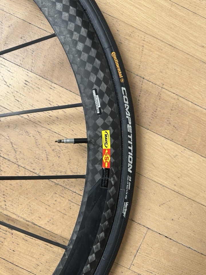 MAVIC COSMIC PRO CARBON SSC WHEELSET WHEELS 700c CAMPAGNOLO 11 SPEED ...