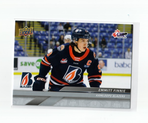 EMMITT FINNIE '24/25 Upper Deck CHL card #209 DETROIT RED WINGS | eBay