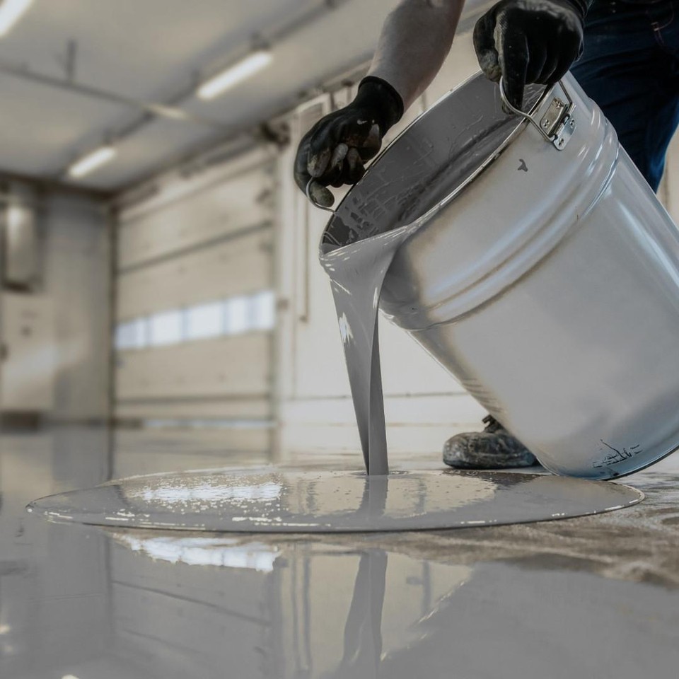 Garon Products Self-Leveling Chemical & Acid-Resistant Epoxy Floor ...