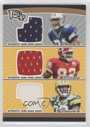 2008 Rookie Progression Bronze /99 Terrell Owens Dwayne Bowe Donald ...