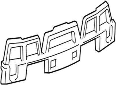 52615-53060 Toyota Absorber, rear bumper energy 5261553060, New Genuine ...