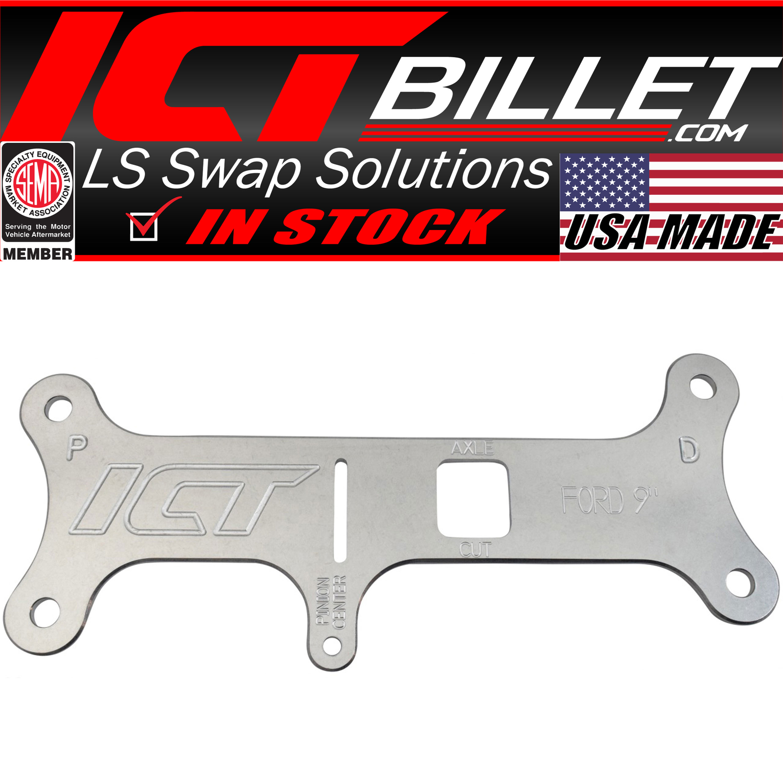 Ford 9" Rear End Axle Tube Narrowing Cut Guide Rearend Pinion Dogbone ...