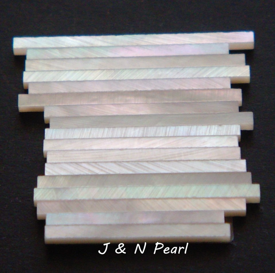 J&N Pearl Genuine WMOP Straight Strips Inlay Purfling, Width:1.6mm | eBay
