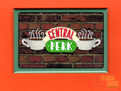 Central Perk Logo on brick art 2x3" fridge/locker magnet Friends | eBay