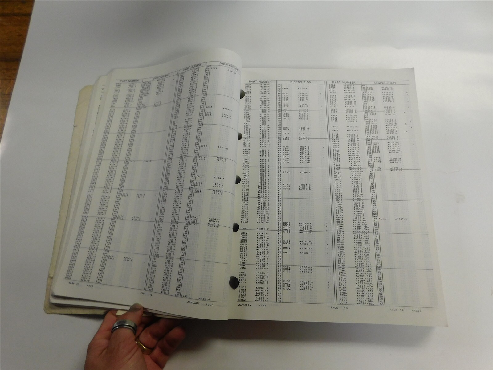 FORD OBSOLETE SUPERSEDE INTERCHANGE MASTER PARTS OSI MANUAL BOOK ...