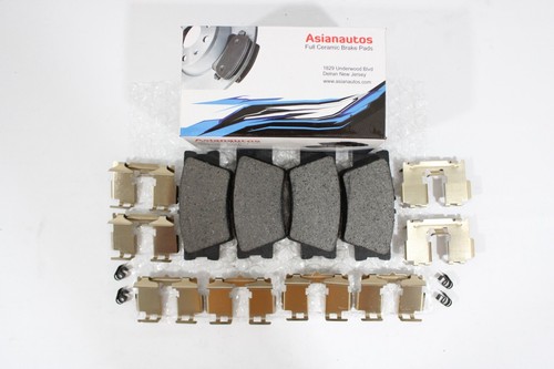 Asianautos Full Ceramic Rear Brake Pads With Hardwar For Toyota Matrix ...