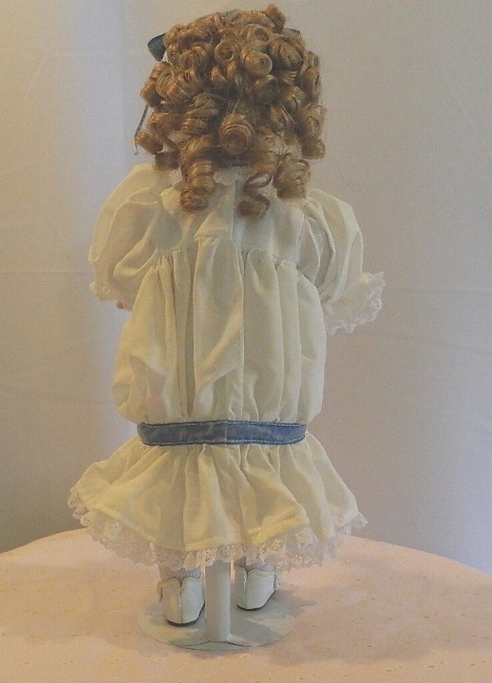 Vintage Long Face Jumeau Reproduction Meg Doll 17" | eBay