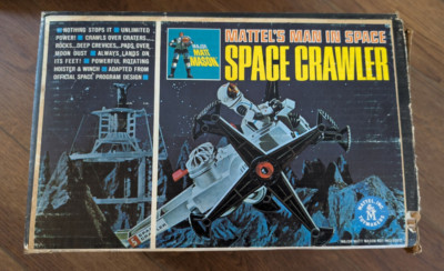 Vintage 1966 Mattel Man In Space Major Matt Mason Space Crawler W/Box ...