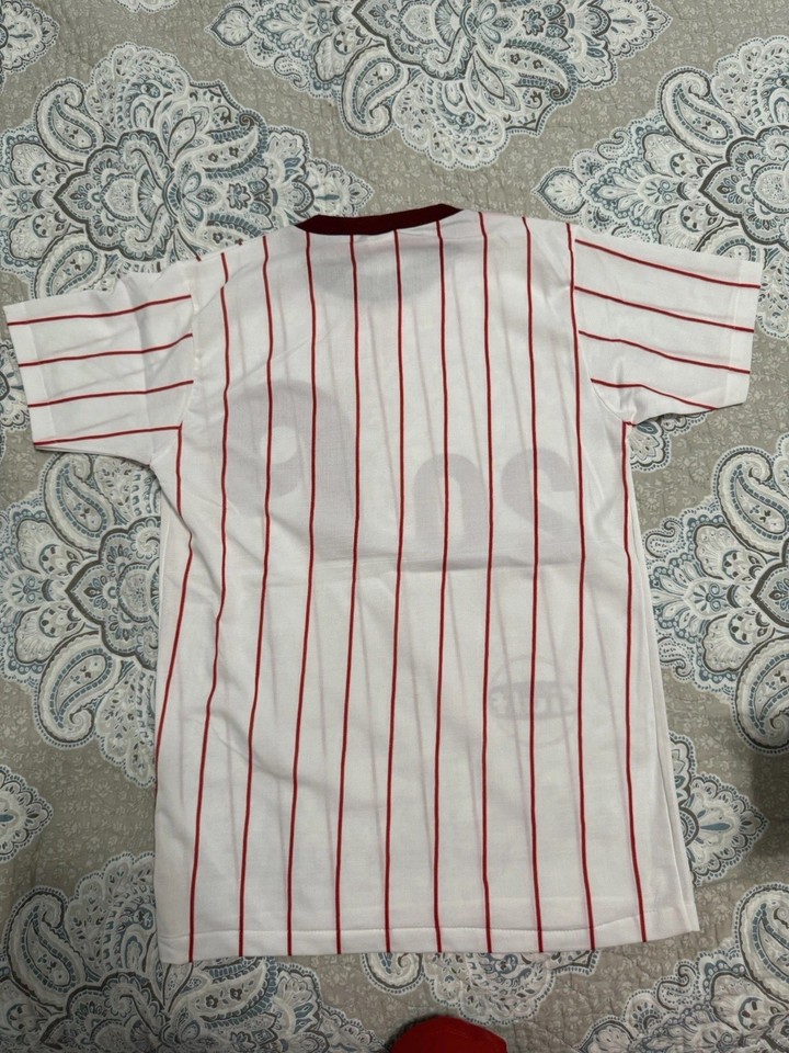 Vintage Philadelphia Phillies Mike Schmidt Kids Jersey Size 14-16 1982 ...