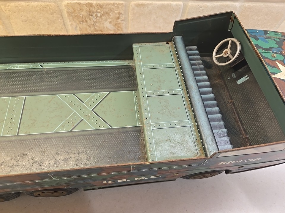 MARX LUMAR U.S. MARINE CORP AMPHIBIOUS DUCK BOAT TRUCK | eBay