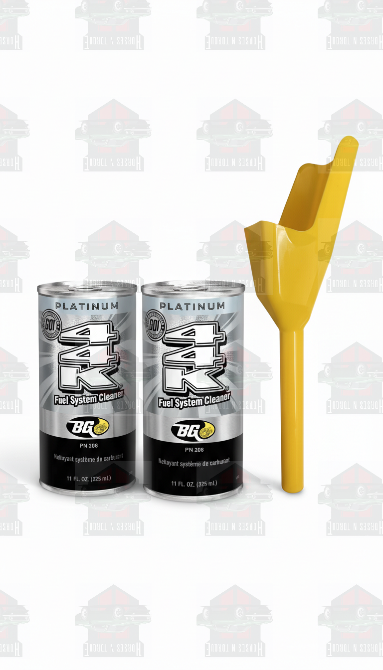 BG 44K Platinum Fuel System Cleaner BG44K PN208 2 Pack W/ Funnel | eBay