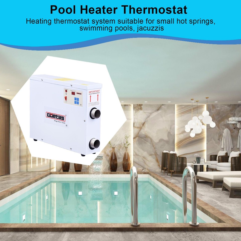 Electric Swimming Pool Thermostat SPA Hot Tub Water Heater 18KW 110V | eBay