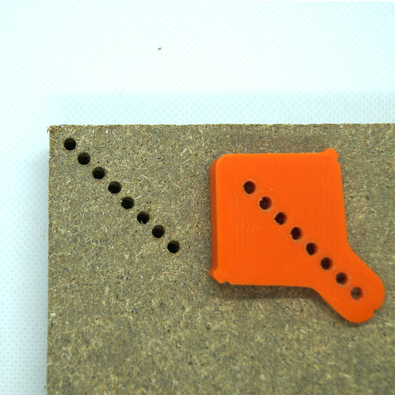 Corner Edge Drill Scribe Jig Locate Holes Scribing Marking Tool for ...