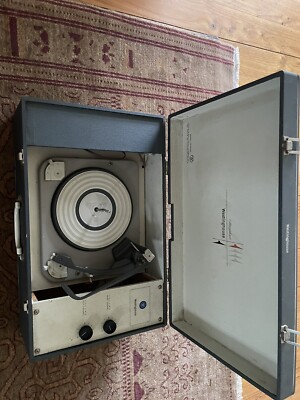 VINTAGE (1958) WESTINGHOUSE STEREOPHONIC TRAVEL RECORD PLAYER MODEL ...
