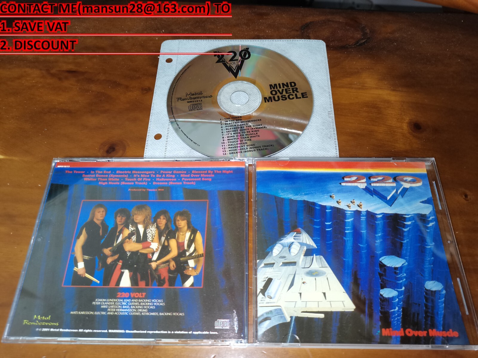 220 Volt / Mind Over Muscle ORG Metal Rendezvous BOOTLEG C3 | eBay