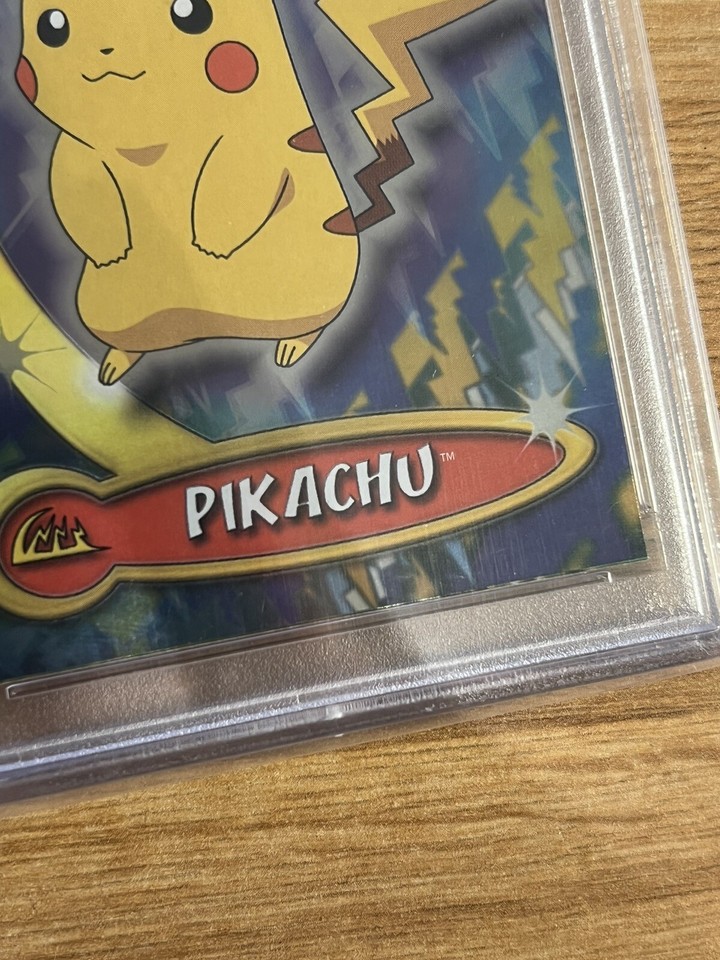 2004 Topps Pokemon Advanced Challenge #53 Pikachu Foil PSA 9 (MC ...