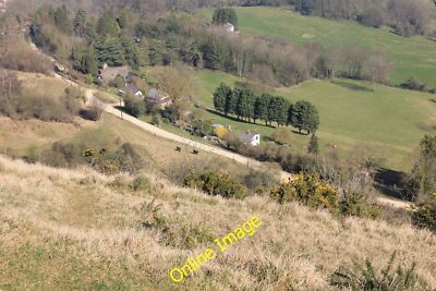 Photo 6x4 Daisy Bank Road from the Cotswold Escarpment (3) Pilley ...