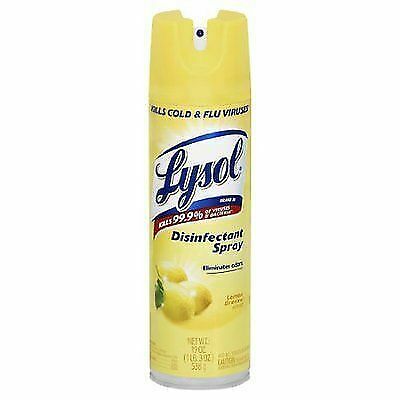 Lysol Disinfectant Spray, Lemon Breeze - 19oz for sale online | eBay