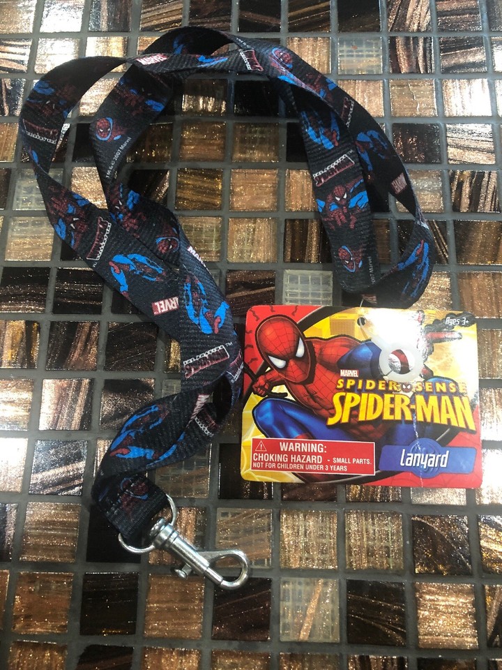 Spider-Man Lanyard New 19 Inch Marvel Free Shipping | eBay