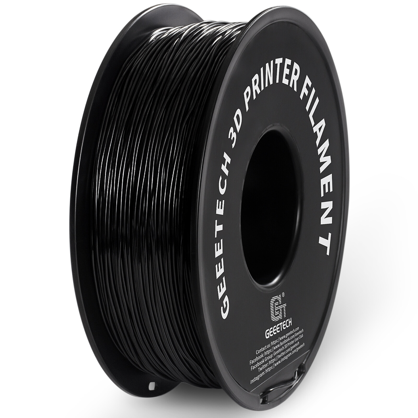 1KG TPU noir geetech filament d'imprimante 3D 1,75 Haute élasticité Consommables | eBay