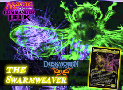 The Swarmweaver MTG EDH Commander Deck, Tribal Insect & Spiders! | eBay