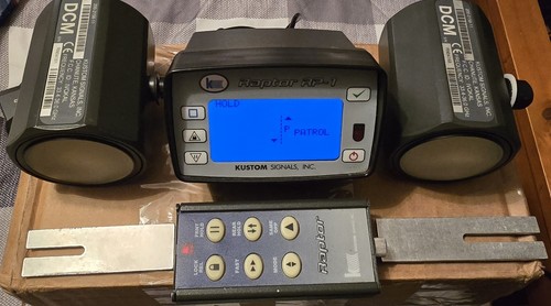 Kustom Signal Raptor RP-1 Police Radar with Dual Antenna and Wireless ...