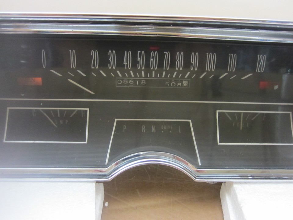 1965 Cadillac Deville Fleetwood El Dorado Speedo Dash Assembly | eBay