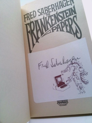 The Frankenstein Papers (Signed) by Fred Saberhagen 9780671655501| eBay