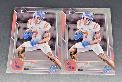 2025 Bowman U Chrome TRAYLON RAY 1st Base LOT (x2) Ole Miss #134 | eBay