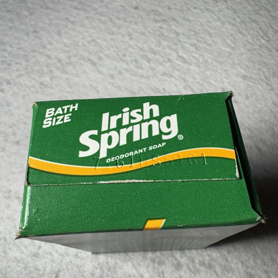 5 Irish Spring Deodorant Soap Original 3.7 Oz Bars No Flaxseed Oil ...