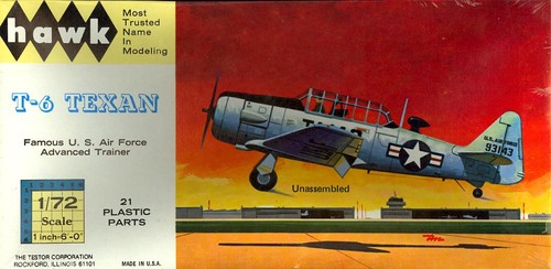 1/72 Hawk Models NORTH AMERICAN T-6 TEXAN Navy Trainer *NMIB* | eBay
