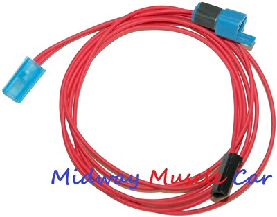 power trunk release switch power feed wiring harness 70 71 72 73 Chevy ...