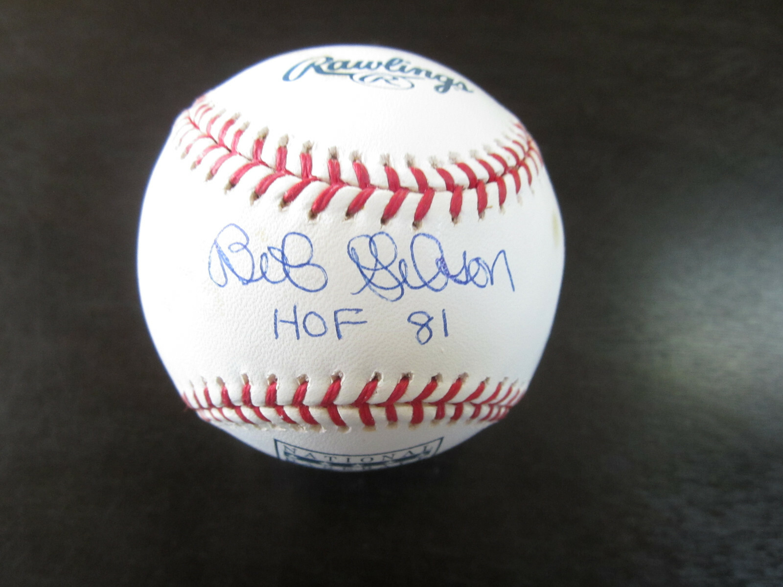 Bob Gibson Autograph Signed Baseball St. Louis Cardinal Hall of Fame ...