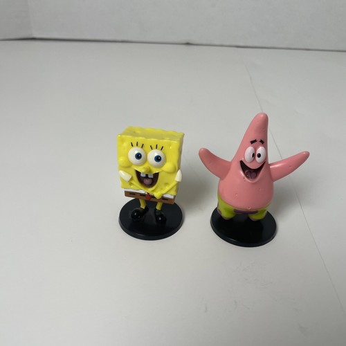 SpongeBob SquarePants And Patrick Star Mini Figurine Toy Set | eBay