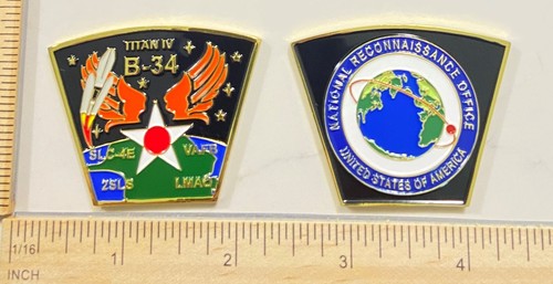 MILITARY BLACK OPS NRO COIN - NROL-14 VER (A) TITAL IV B-24 KEYSTONE ...