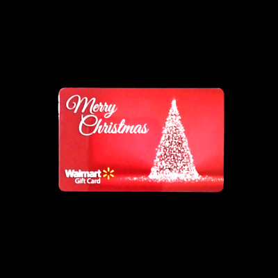 Walmart Merry Christmas Holiday COLLECTIBLE GIFT CARD $0 #8745 | eBay