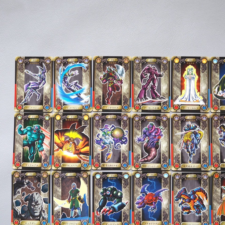 Yu-Gi-Oh BANDAI Sealdass Common Complete 36 items MINT~NM Sticker ...