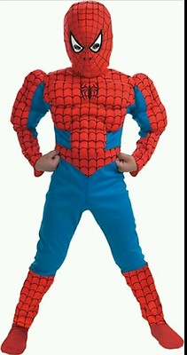 Muscle Chest Spider-Man Costume S/P 4-6 | eBay