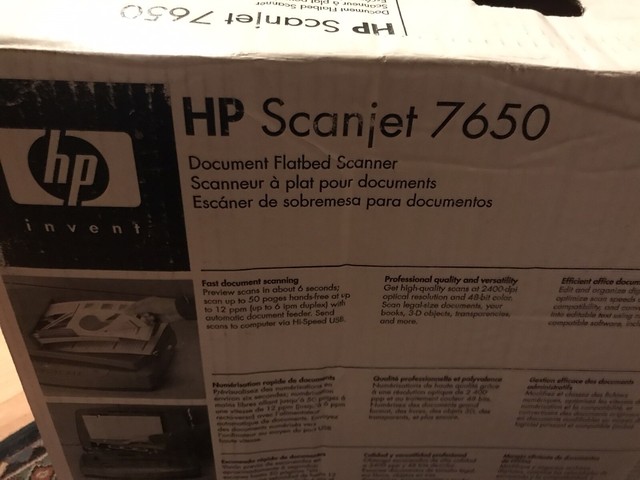 HP ScanJet 7650 Flatbed Scanner for sale online | eBay