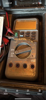 Multimeters - Snap On Multimeter