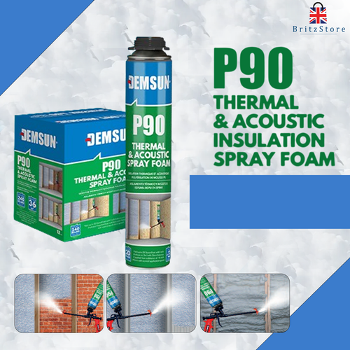 Spray Foam Insulation P90 – Expanding Foam, Gap Filler, Crack Seal ...