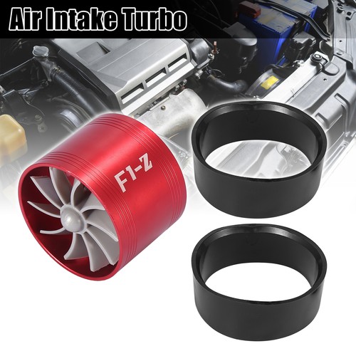 Car Air Intake Turbo Single Fan Air Intake Turbonator Gas Fuel Saver ...