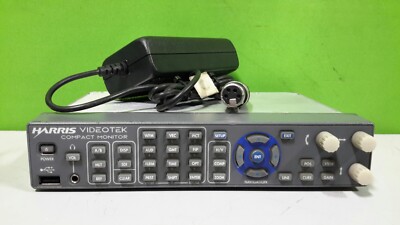 Harris Videotek CMN-41 HD/SD Compact Monitor/Rasterizer w/ Power Supply ...