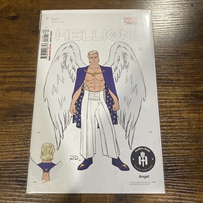 HELLIONS #12 * NM+ * 1:50 RUSSELL DAUTERMAN DESIGN GALA VARIANT ...